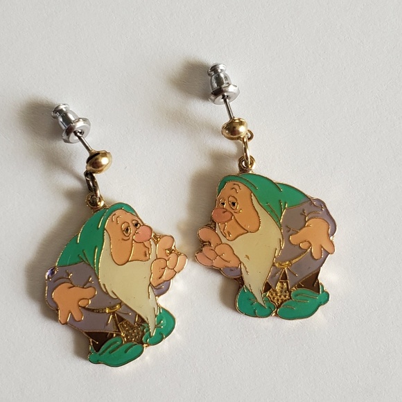 Disney | Jewelry | Disney Enamel Dangle Earrings | Poshmark